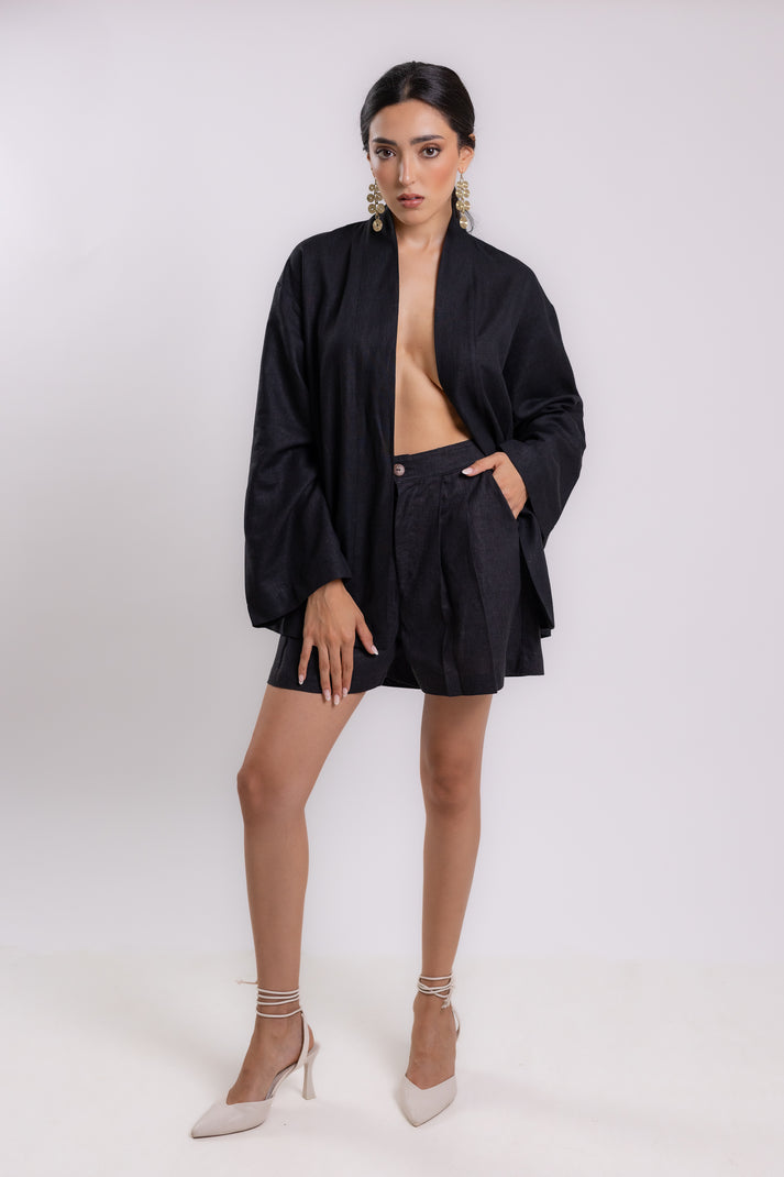 KIMONO NOME LINO | NEGRO – mayorcamx